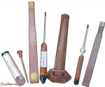 Alkoholmeter, Vinometer und andere Messinstrumente zum bestimmen des ...